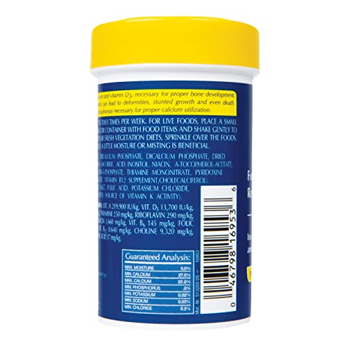 Tetra 16953 ReptoCal Calcium Supplement, 2.12-Ounce, 100-Ml
