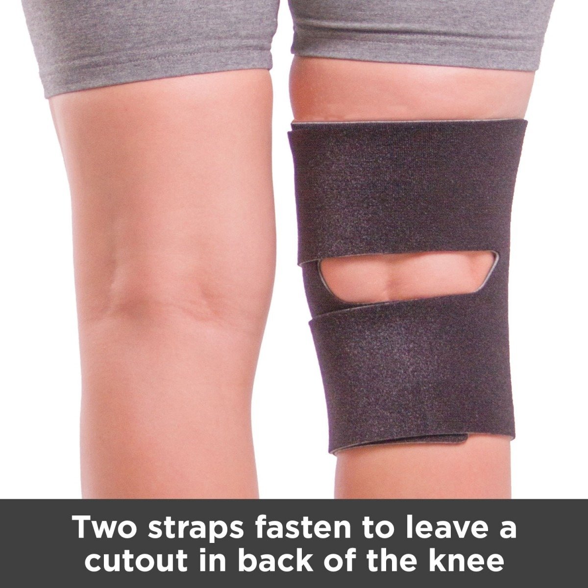 BraceAbility Plus Size Non-slip Knee Support | Comfortable No-Sweat Womens and Mens Brace for Sore Knees, Sprains, Arthritis Joint Pain Relief while Walking, Working Out, Sitting & Standing (Large)