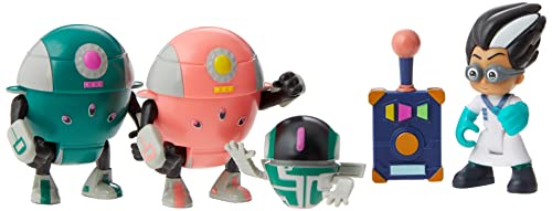 PJ Masks Hasbro Romeo Robot Mission Action Figure Set,Preschool Toy with 4 Action Figures and Accessory for Kids Ages 3 and Up