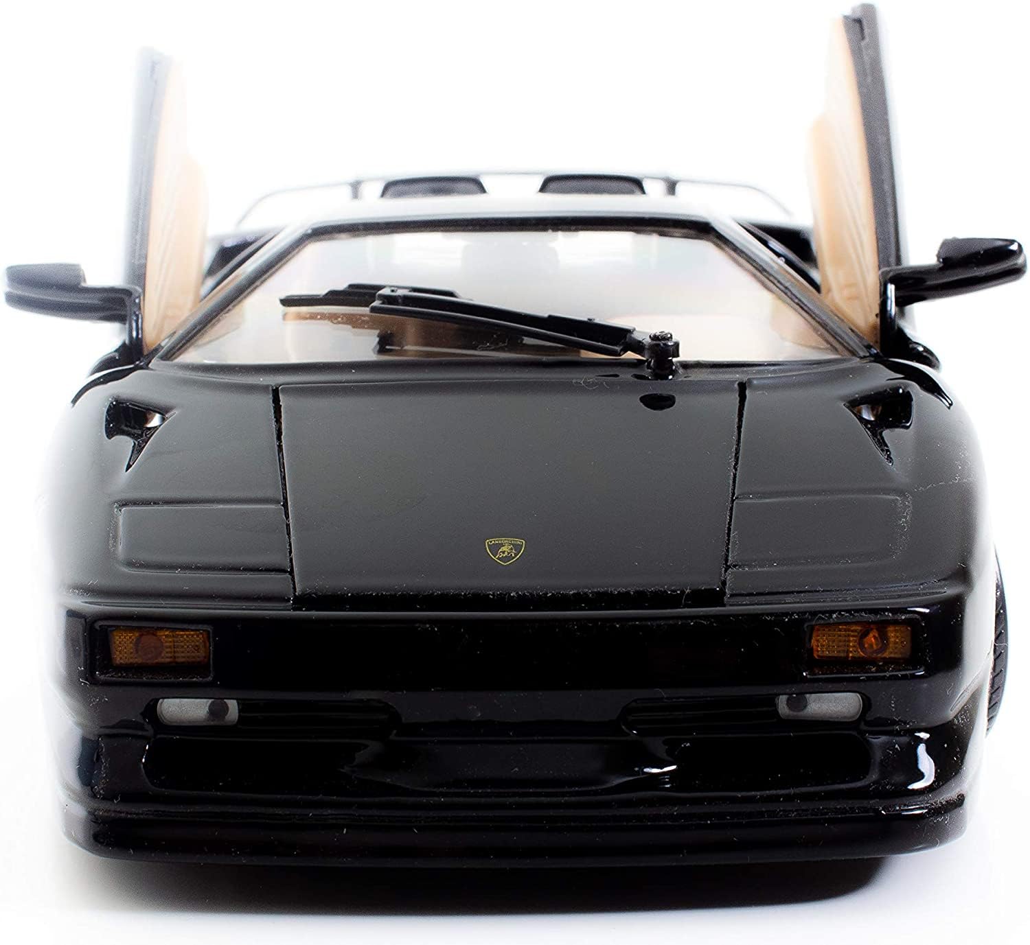 Maisto 1:18 Scale Lamborghini Diablo SV Diecast Vehicle, Black and White (31844BK)