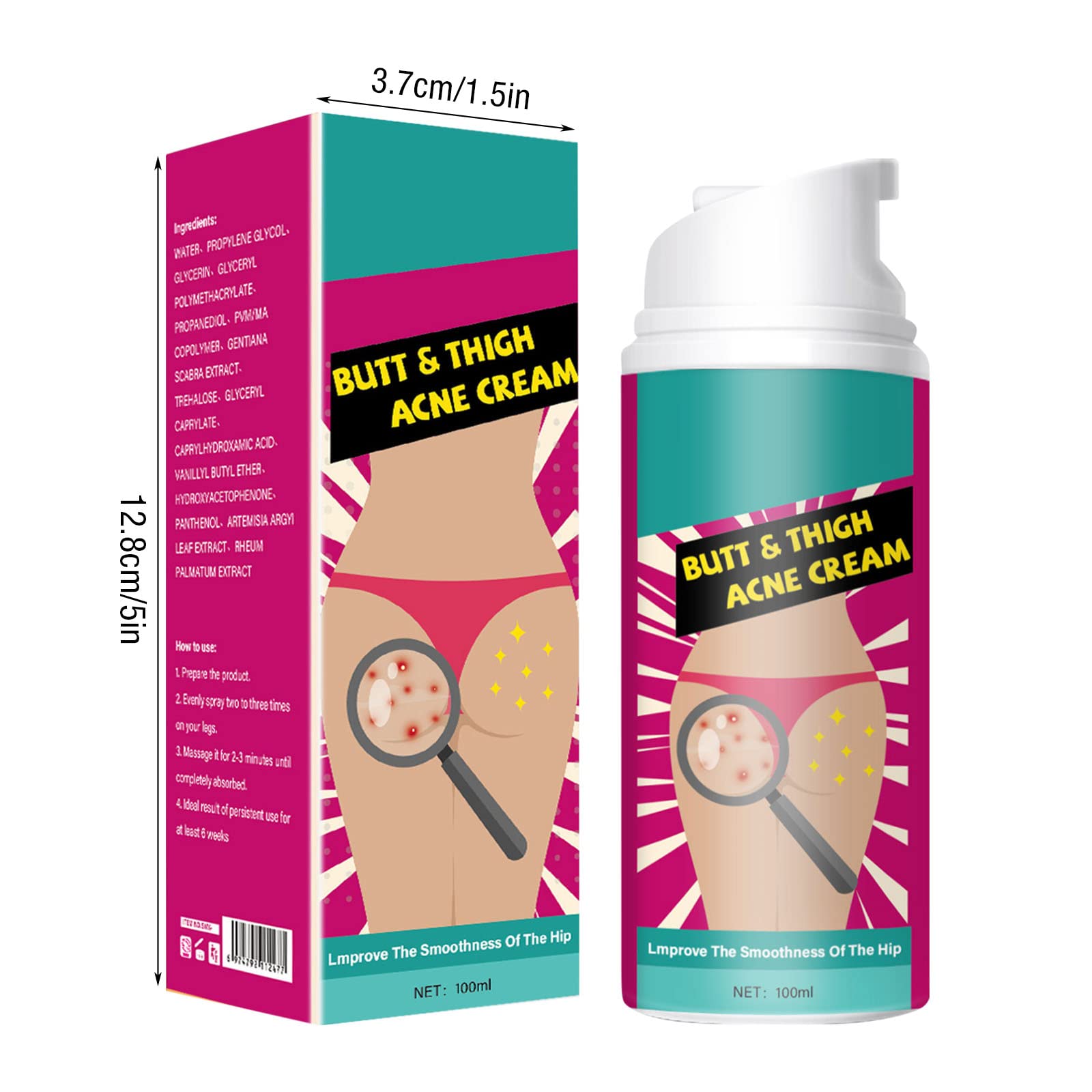 Buttocks And Legs Removal And Printing Tighten Skin Hips Smoothing Moisturizing Pore Sucker