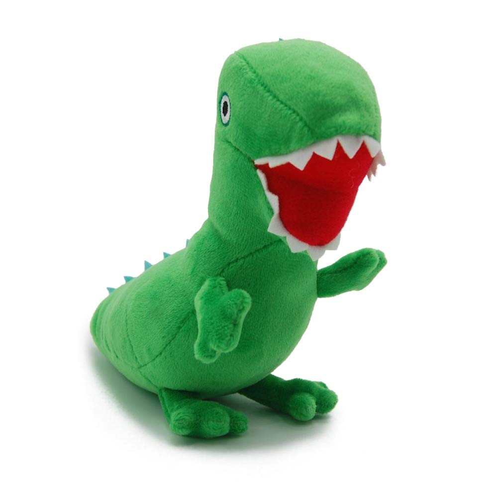 Happy Trees George Dinosaur Plush Stuffed Cartoon Dinosaur Doll Toys, 6.7"
