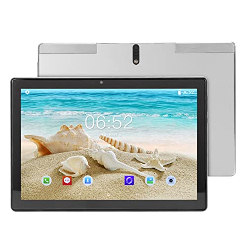 BUUA HD Tablet 8MP Front 20MP Rear 100-240V 10.1 Inch Tablet Supports Dual Card Dual Standby for Android 8.1 for Writing (US Plug)