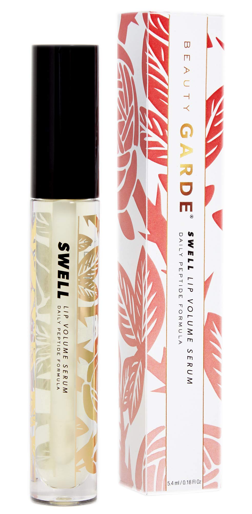 BeautyGARDE SWELL Lip Volume Serum - hydrates and plumps lips without burning or stinging, Nonie Creme