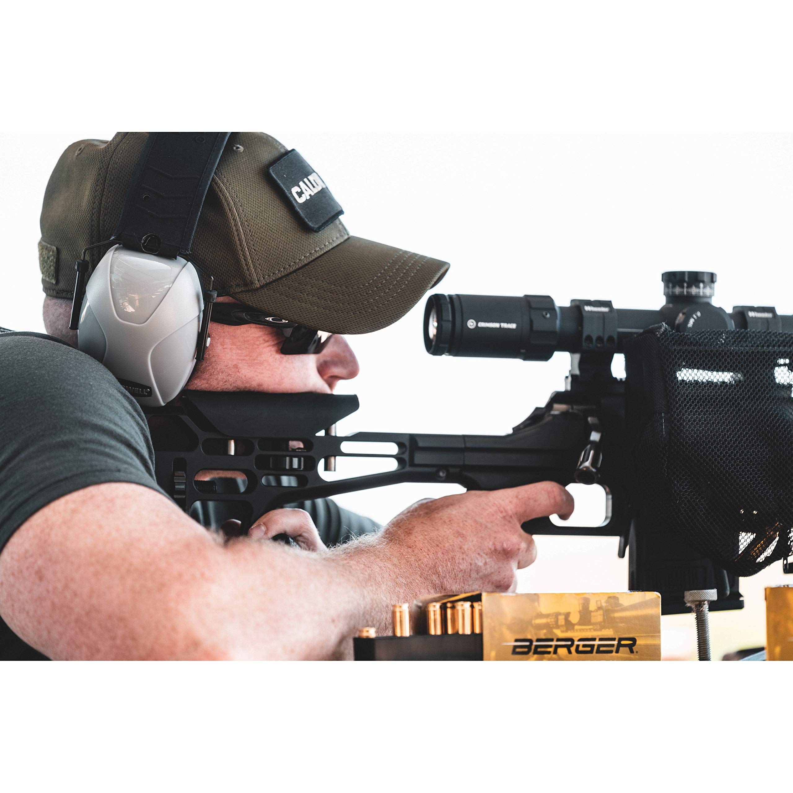 Caldwell Passive Hearing Protection 23-30 NRR - Adjustable Earmuffs for Shooting, Hunting, Range