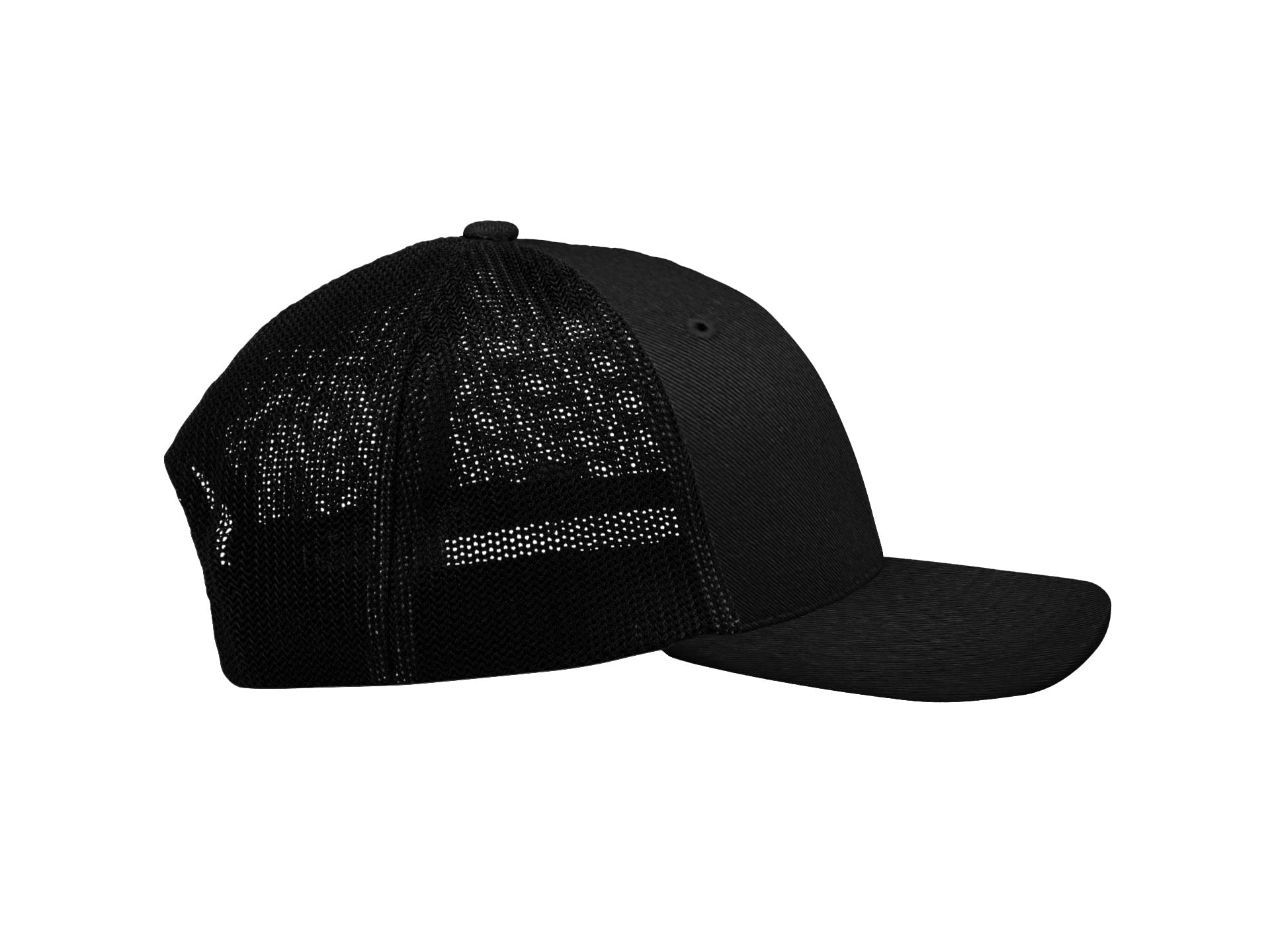 Branded Bills New Mexico Curved Trucker State Midnight Black/Black