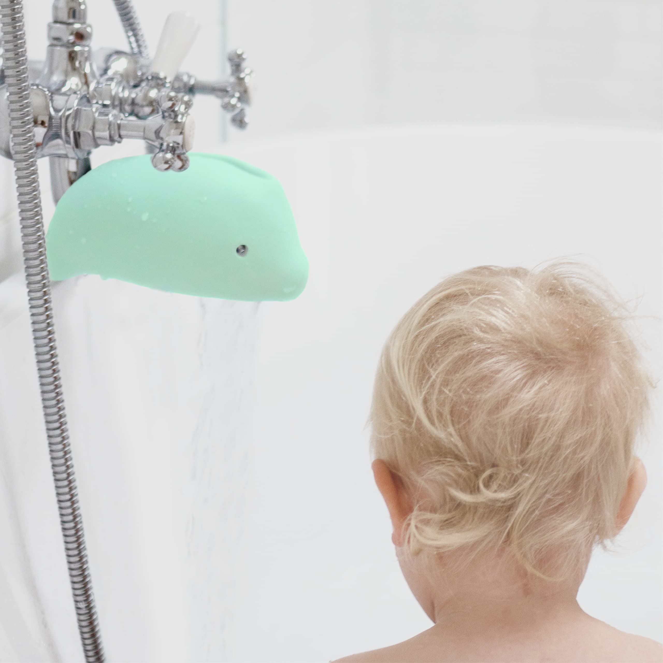 Bath Spout Cover - Bathtub Protector for Baby, Toddler, and Kids - Jool Baby (Aqua)