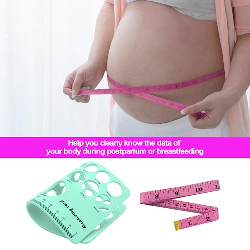 Silicone Nipples Ruler of Flange Size Measure for Nipple, Nipple Measurement Tool for Flanges Silicone and Soft in mm, Breast Pump Sizing Tool for Spectra, Medela, Momcozy, Lansinoh