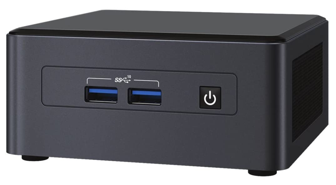 Intel NUC 11 Pro NUC11TNHi5 Home & Business Mini Desktop i5-1135G7 4-Core, 8GB RAM, 500GB HDD (2.5), Iris Xe, WiFi, Bluetooth, HDMI, Win 11 Home with MS 365 Personal, Hub