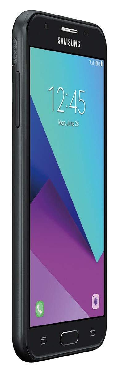Samsung Galaxy J3 Prime J327A | (16GB, 1.5 RAM) | 5" Full HD Display | Dual Camera | 2,600 mAh Battery | Android 7.0 Nougat | 4G LTE | GSM Unlocked Smartphone - (Black)