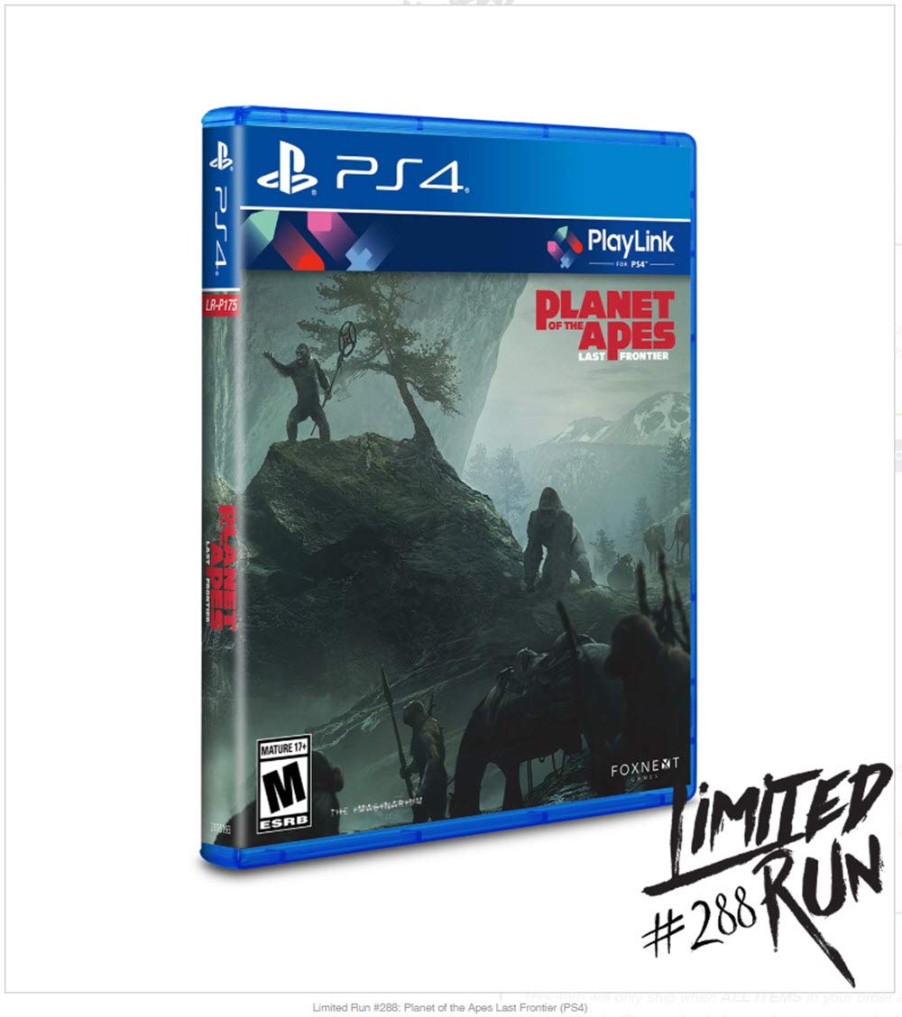 Planet of the Apes Last Frontier for PS4 (Limited Run Games 288)