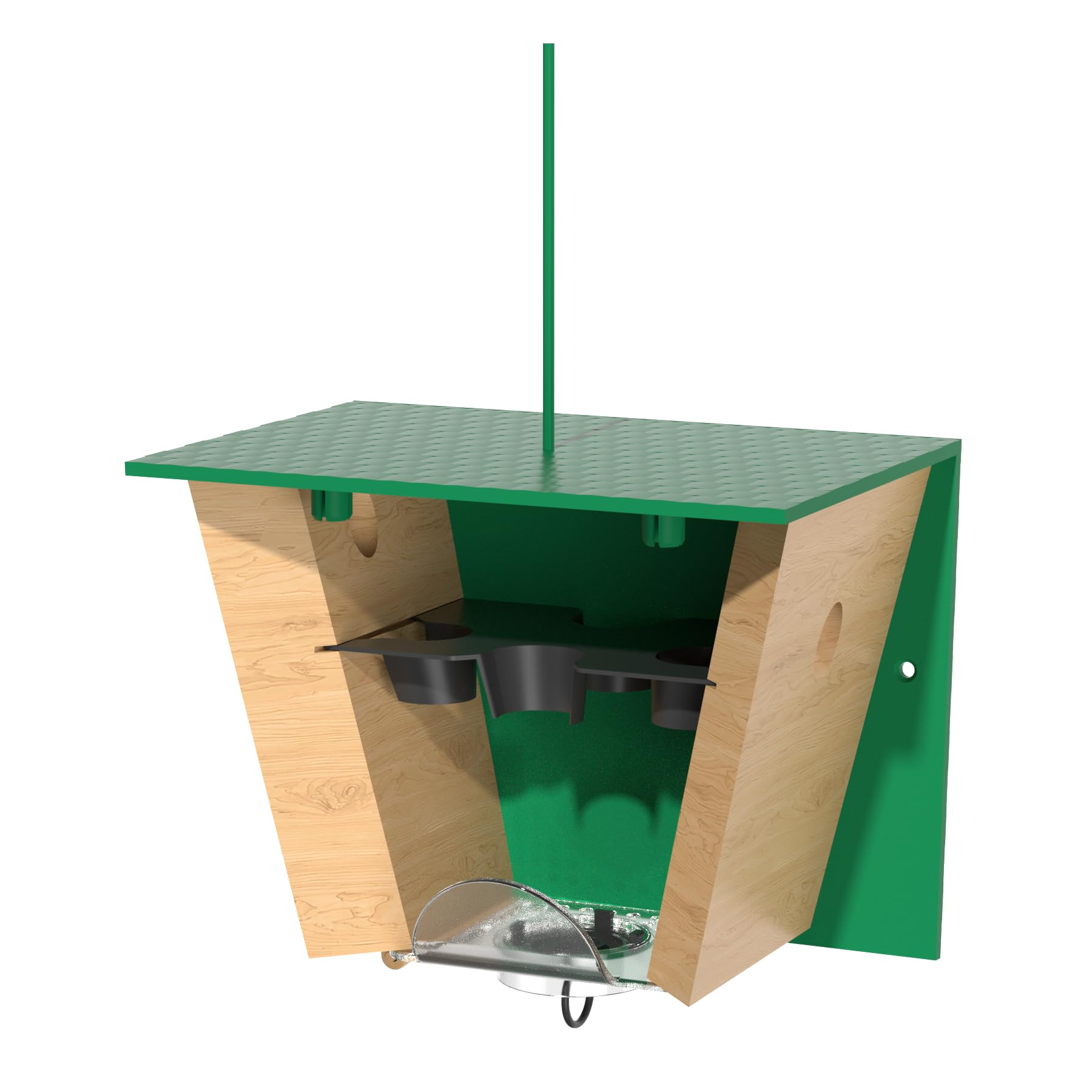 Carpenter Bee Traps for Outside - Carpenter Bee Trap, Turbo Trap 2.0 W/Bee Vault Wood Bee Traps - Carpenter Bee Traps for Outdoors Hanging - Bee Catchers for Outside(2 Pack)