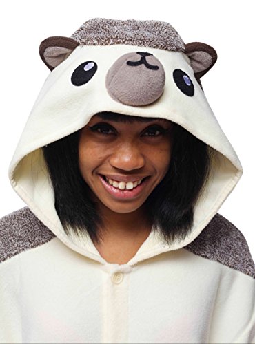 SAZAC Hedgehog Kigurumi Halloween Costume Onesie⦠(One Size)