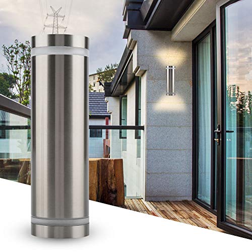 OhhGo 1Pc Up and Down Wall Light Indoor Outdoor Home Garden Lawn Decor Lamp LED Bulbs Included