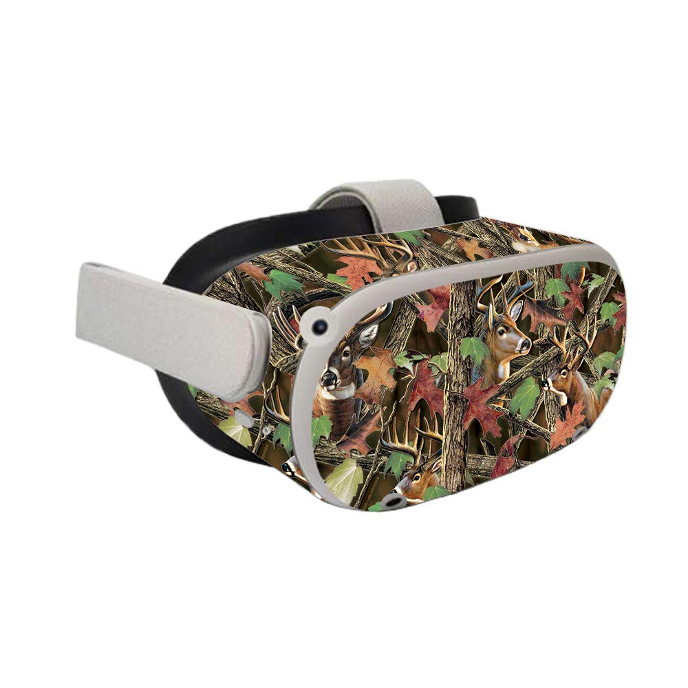 MightySkins Skin Compatible with Oculus Quest 2 - Buck Camo | Protective, Durable, and Unique Vinyl Decal wrap Cover | Easy to Apply, Remove, and Change Styles | Made in The USA