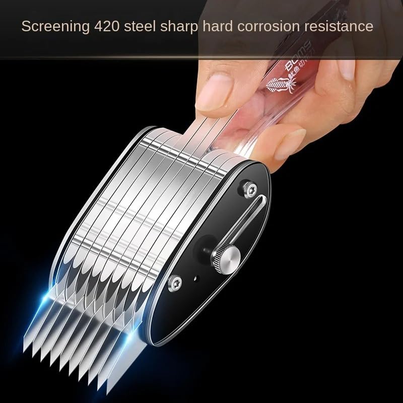Generic Retractable Squid Knife - Novel Kitchen Accessory for Efficient Cutting and Versatile Culinary Applications, 7.09*2.17in, Silver