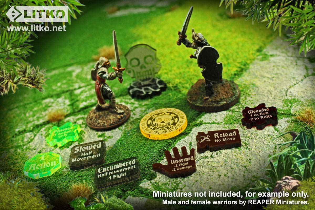 LITKO Game Upgrade Set Compatible with Ghost Archipelago, Multi-Color (46)