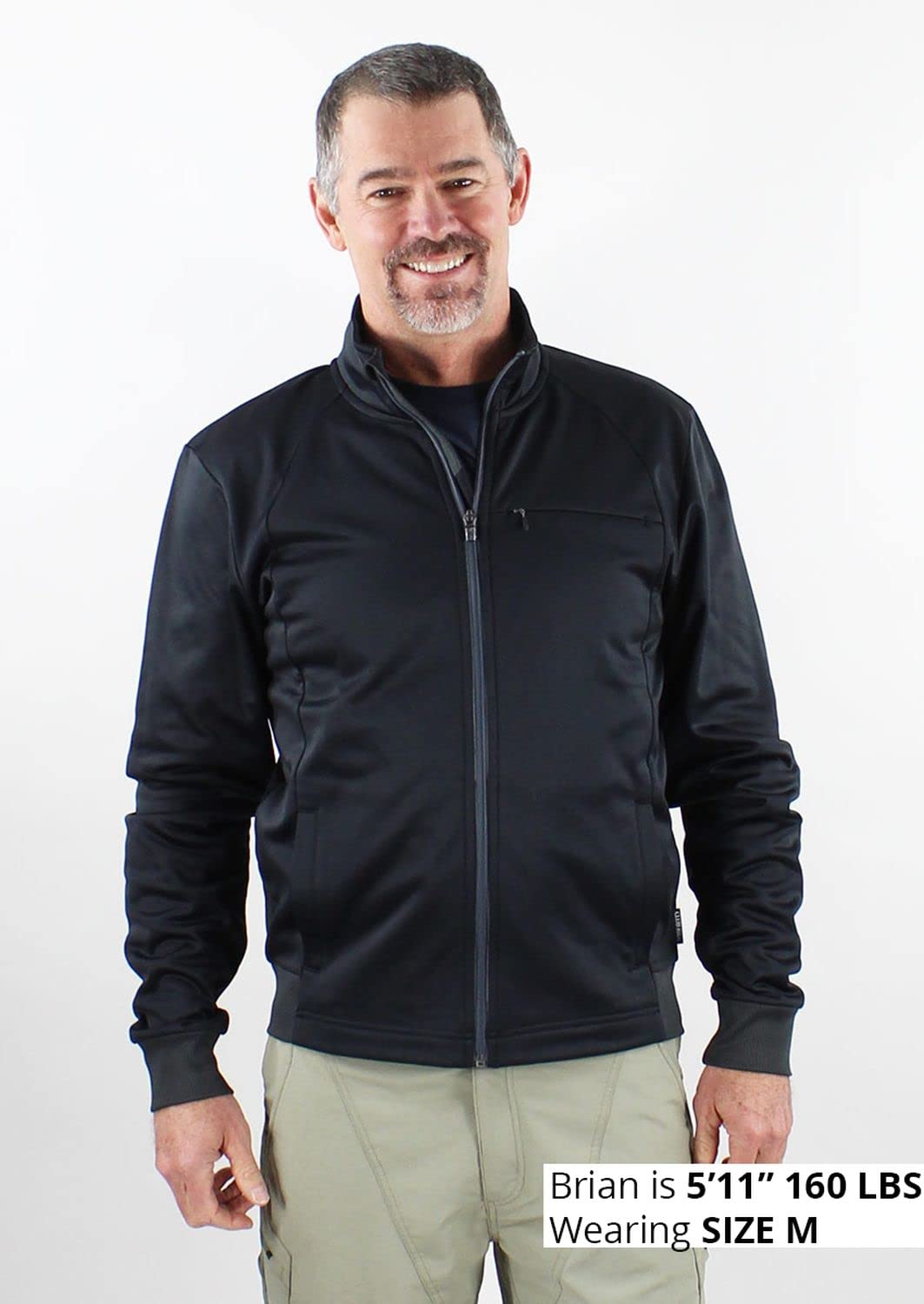 Club Ride Apparel Men's Track Stand Jacket - Black - Large