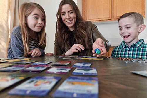 Machi Koro Board Game The Ultimate City-Building Game! Fast-Paced Dice Rolling Strategy Game for Kids and Adults, Ages 8+, 2-4 Players, 30 Minute Playtime, Made by Pandasaurus Games