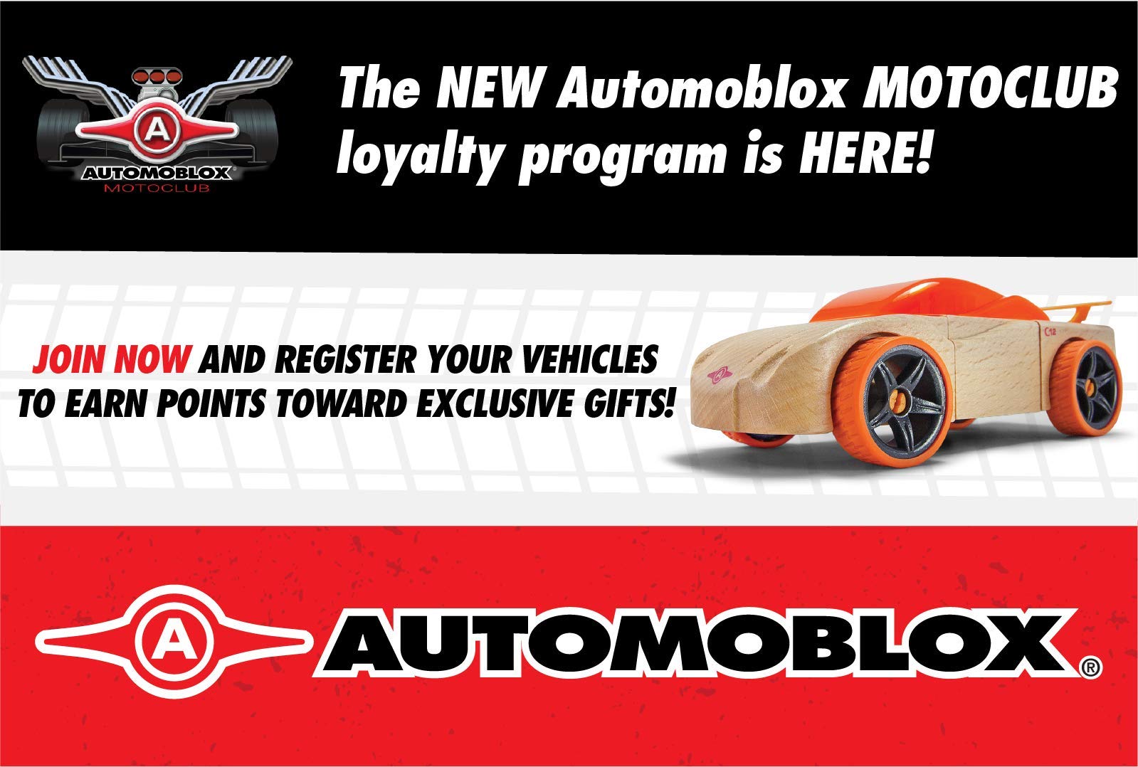 PlayMonster Automoblox Chaser Racer 2-in-1