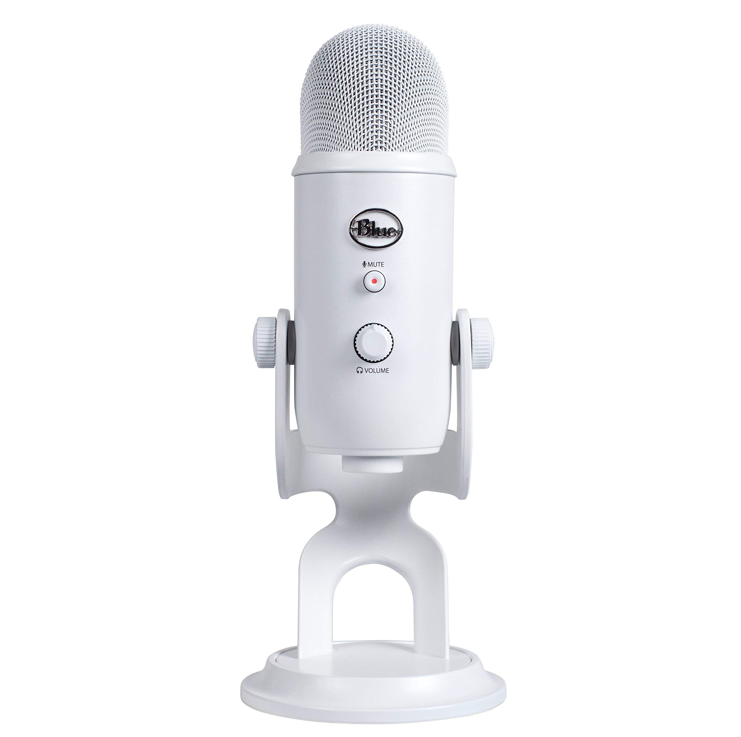 Blue Yeti USB Microphone - Whiteout (Renewed)
