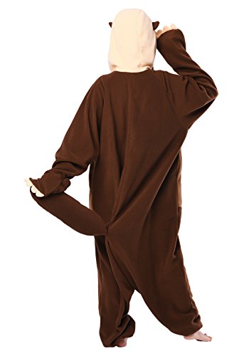 Sea Otter Kigurumi Costume (Adults) Brown
