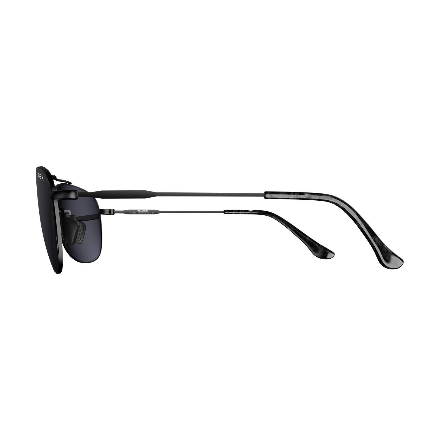 BEX Draeklyn Black and Gray Sunglasses Black/Grey