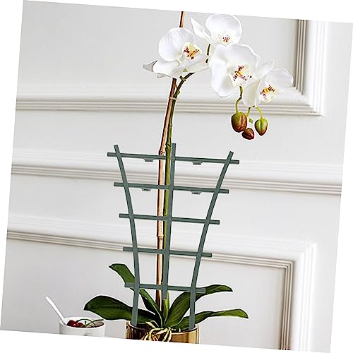 FUNOMOCYA 12pcs Garden Climbing Frame Plant Pots Outdoor Plastic Display Stands Plastic Flower Pots Green Plants Greenery Stems Rose Trellis Plant Climbing Rack Plant Stake Support Indoor