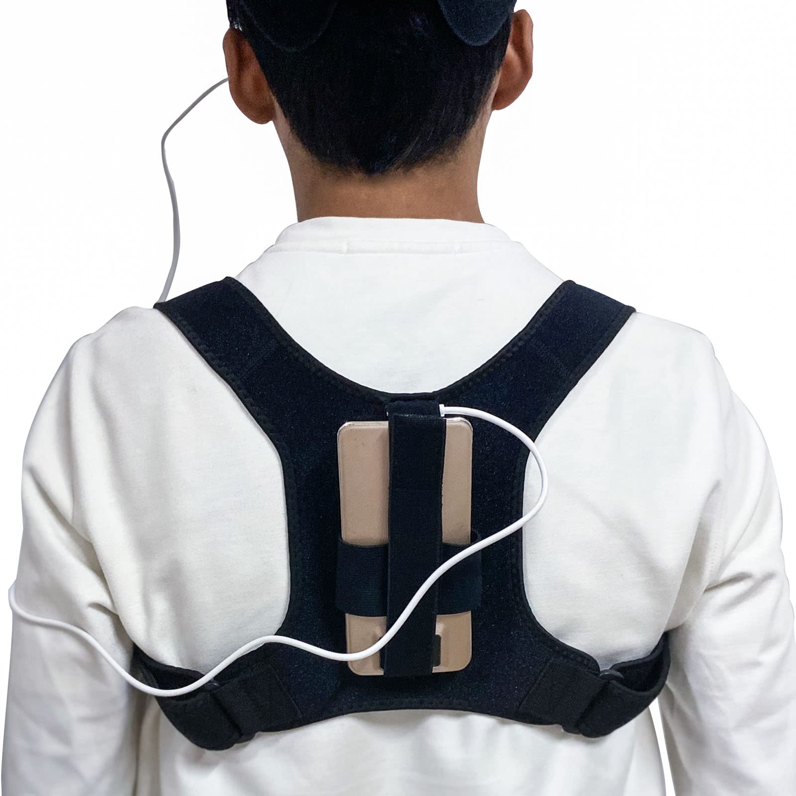 Battery Pack Back Strap Compatible for Quest 1/2 Virtual Reality and Other VR, Adjustable Holder of The Power Bank (Power Bank Not Included), Extend Play Time