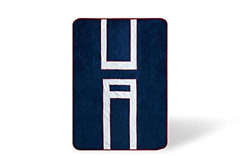 JUST FUNKY My Hero Academia U.A. Academy Logo Anime Fleece Throw Blanket | Boku No Hero Academia Soft Blankets and Throws | Official My Hero Academia Throw Blankets | Measures 60 x 45 Inches