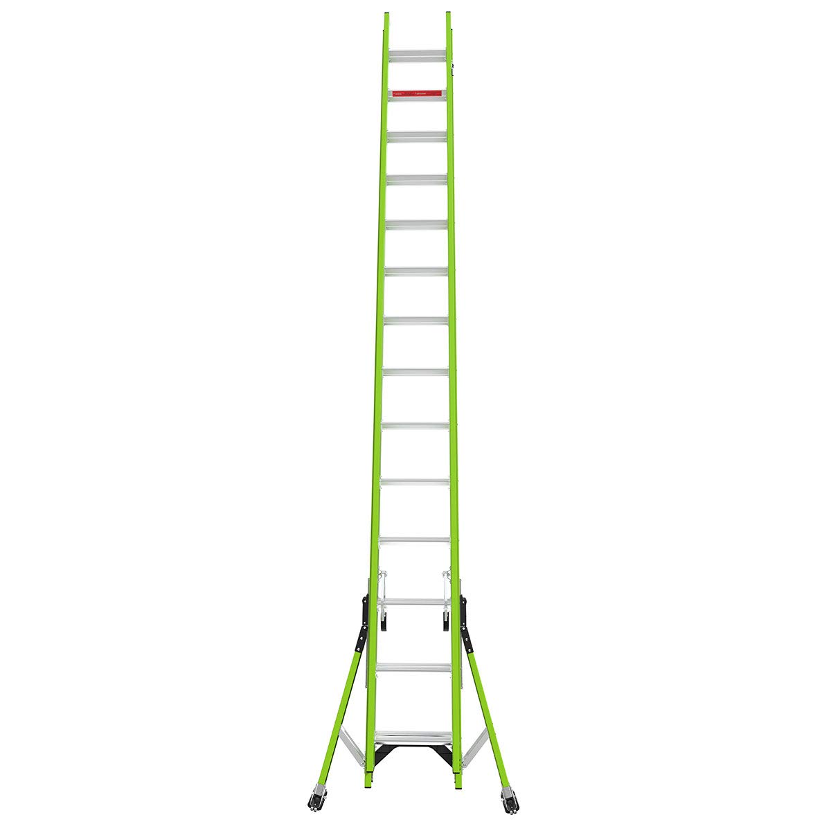 Little Giant Ladders, SumoStance, M28, 28 ft Extension Ladder, Fiberglass, Type IA, 300 lbs weight rating, (18828)