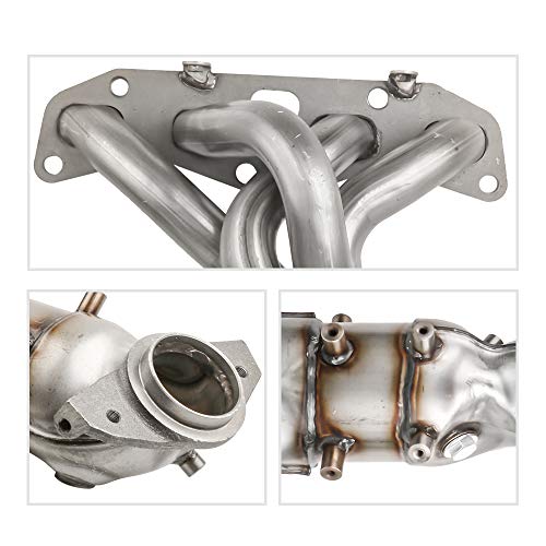 MOSTPLUS Front Exhaust Manifold Catalytic Converter Compatible for 2002 2003 2004 2005 2006 Nissan Altima 2.5L Replaces 674-659