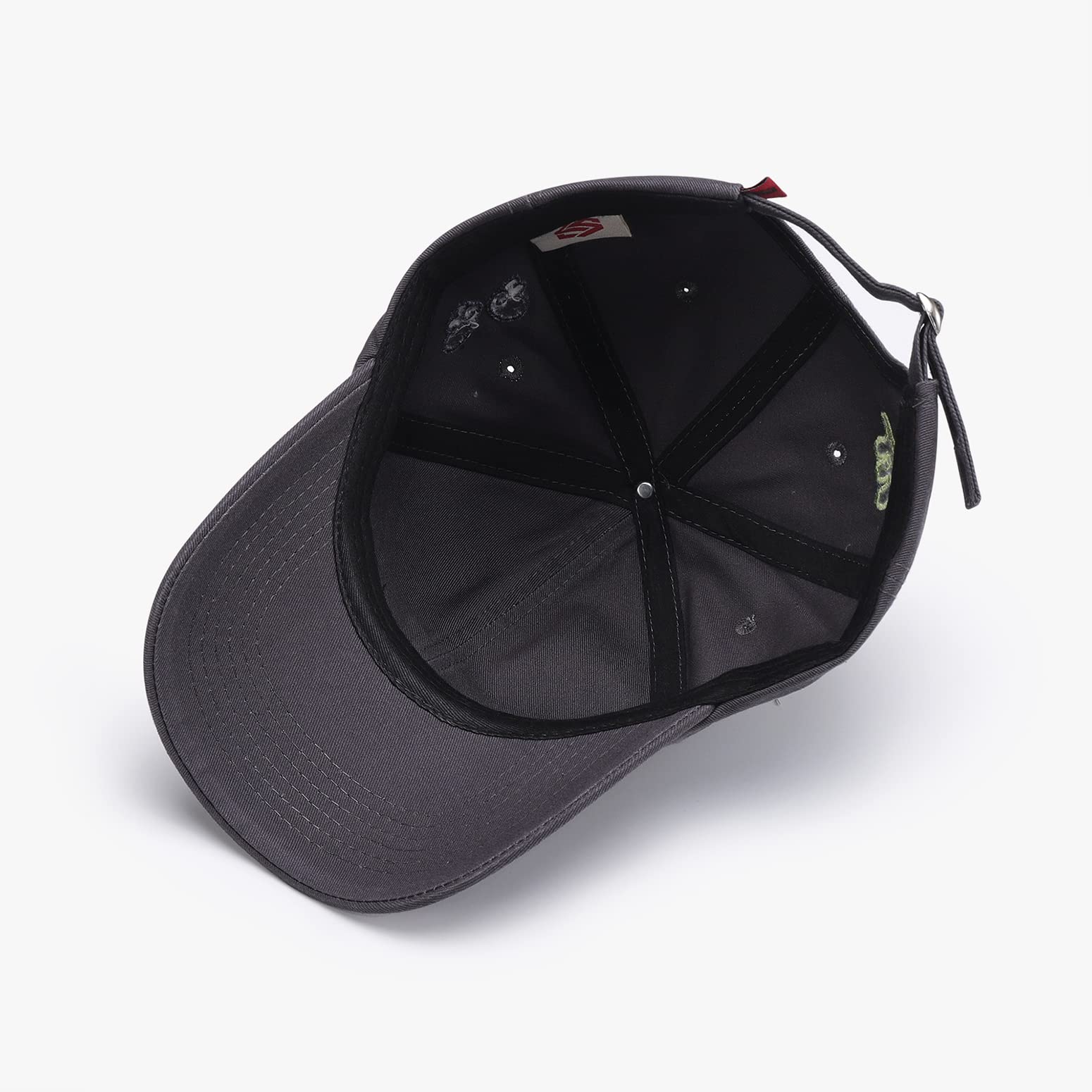 Cioatin Y2K Funny Letter Graphic Embroidery Baseball Cap Women Men Washed Distress Cotton Low Profile Dad Hat Sports Hat Black