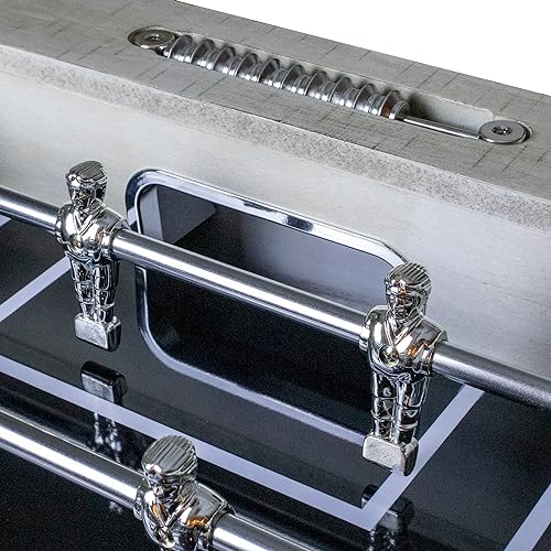 Hathaway Montecito 55-in Premium Competition Foosball Table, Arcade Table Soccer for Game Rooms, includes (2) Foosballs and - Driftwood
