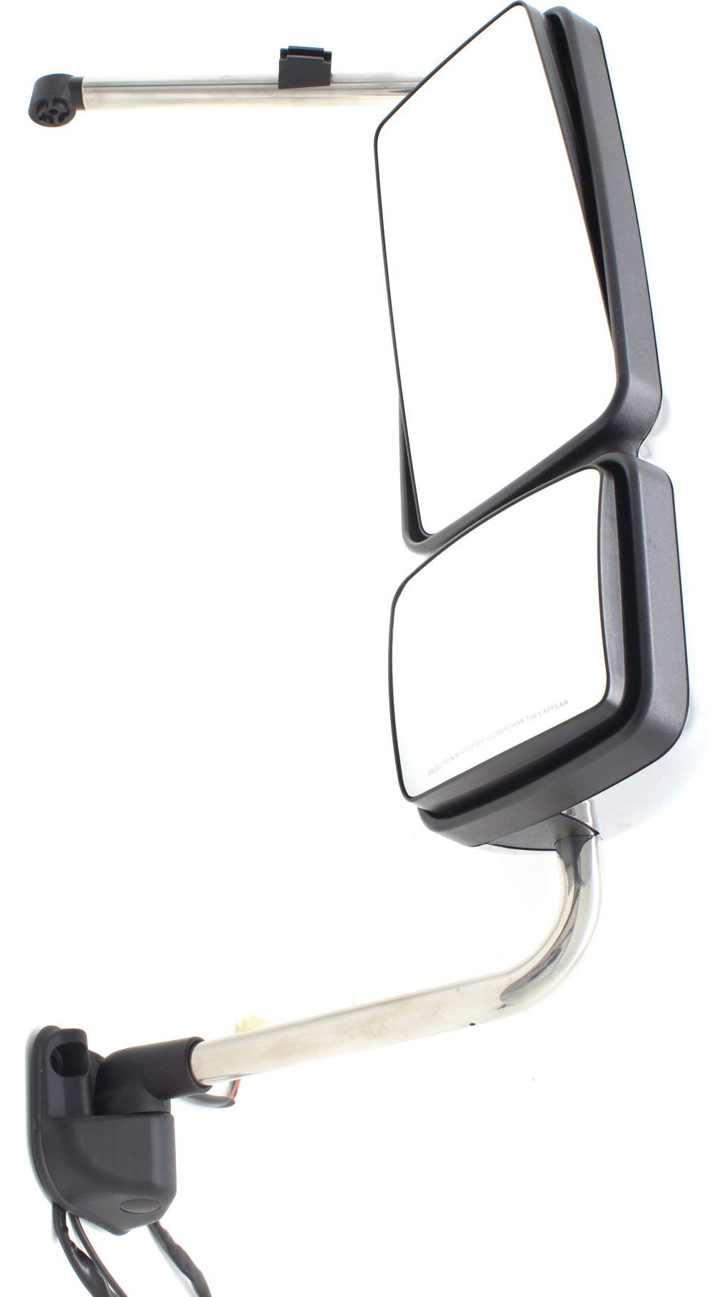Kool Vue Driver & Passenger Side Power Heated Mirrors for International Durastar 2013 With Signal Light Chrome