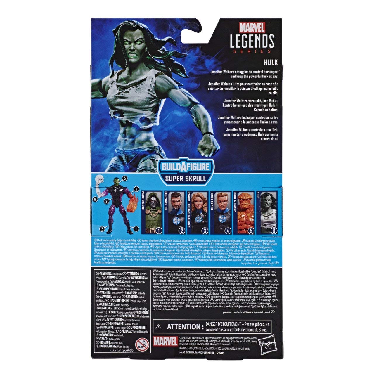 Marvel Hasbro Legends Series 6" Collectible Action Figure Hulk Toy, Premium Design & 2 Accessories, 2 Build-A-Figure Parts