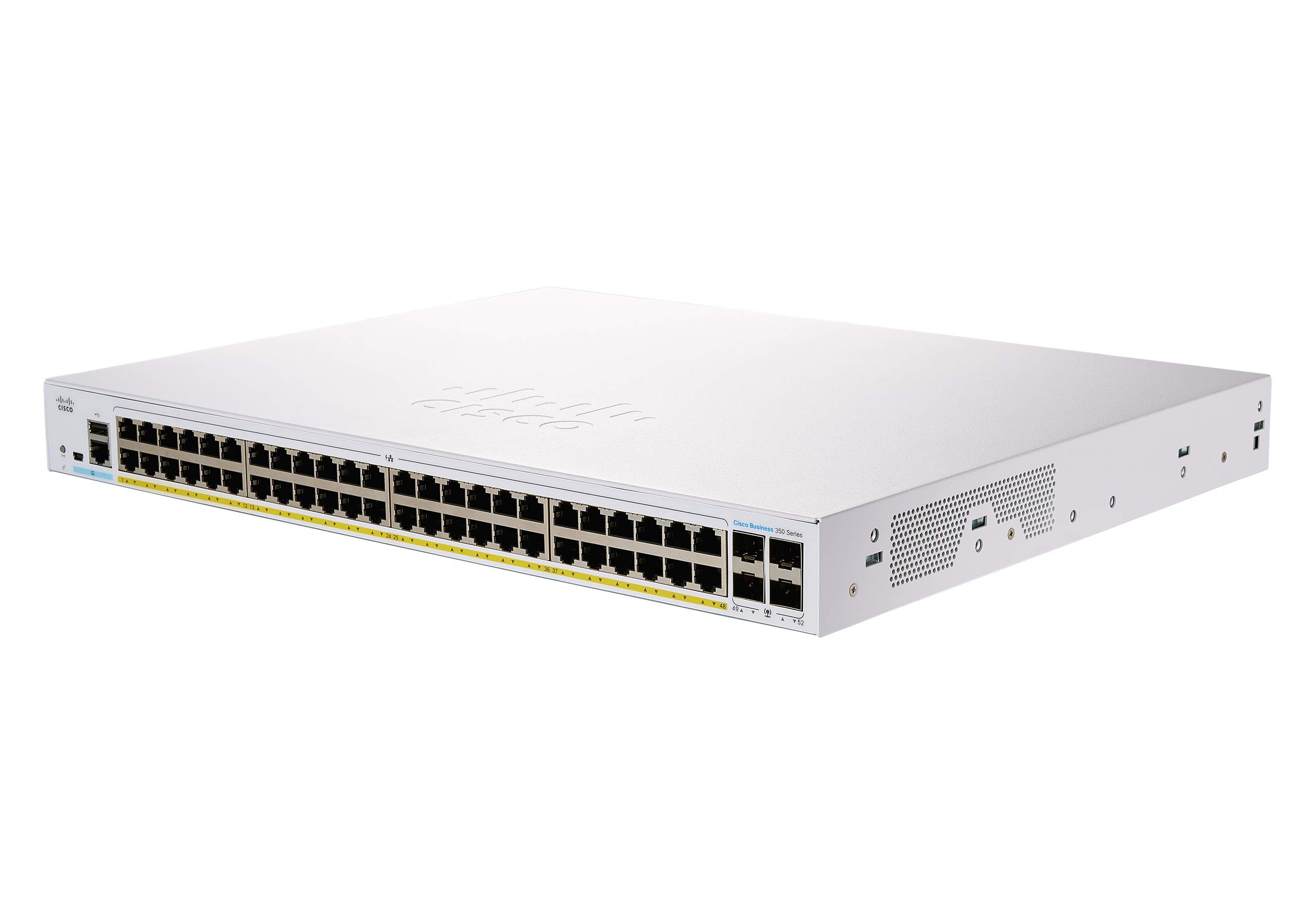 Cisco Business Managed Switch Bundle with CBS350-48P-4G and CBS250-24P-4G (Limited Lifetime Protection)