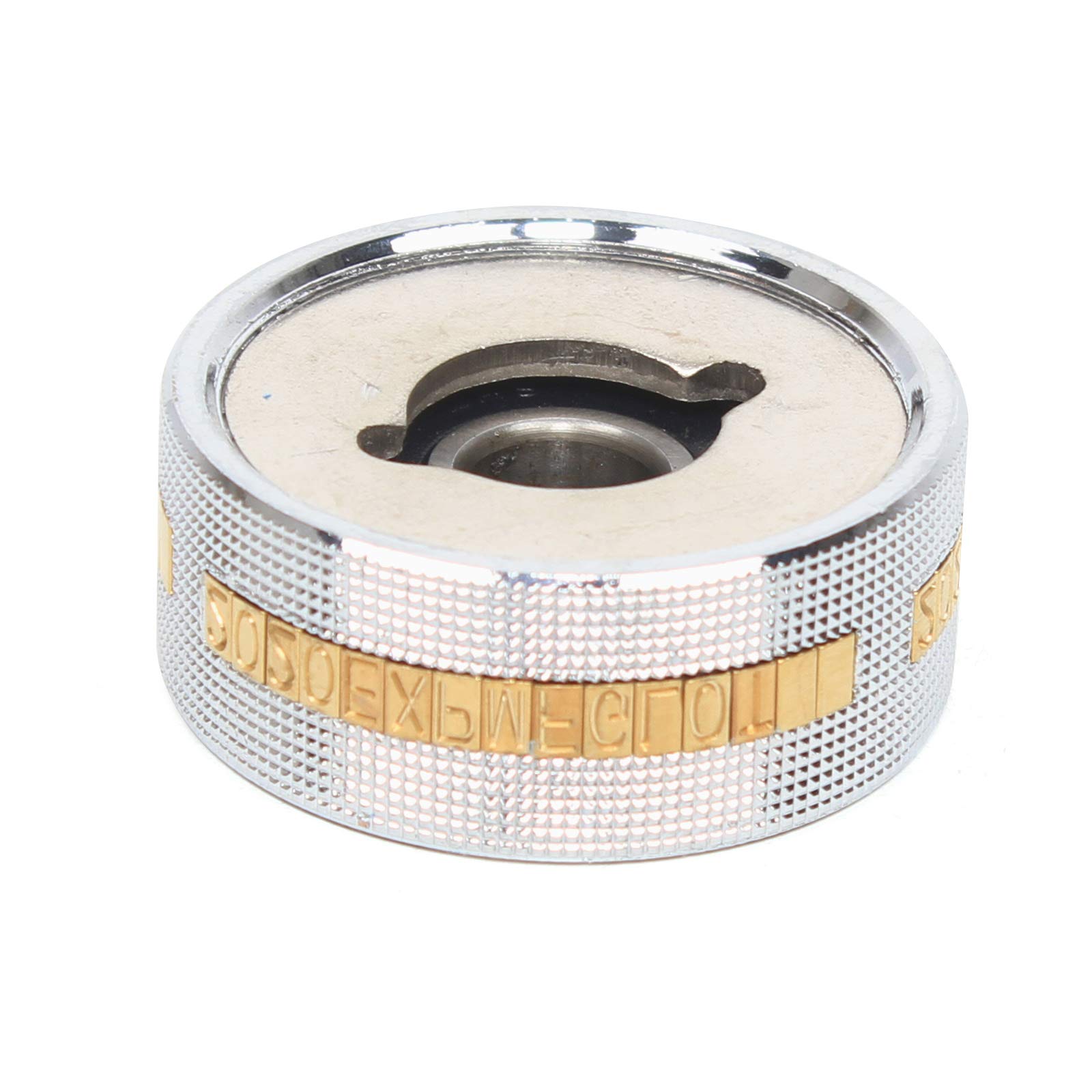 CNCEST Sealing Machine Steel Pressure Roller,50mm Steel Press Wheel Set for FR-900 & FR-1000 Continuous Sealing Machines