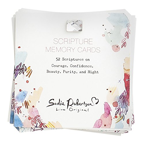 Scripture Memory Cards - Sadie Robertson - Live Mighty
