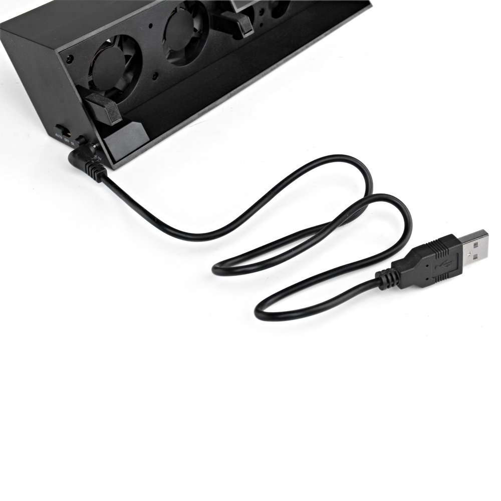 Miboo PS4 Cooling Fan External Cooler Fan for Sony Playstation 4 PS4 Gaming Console by Miboo
