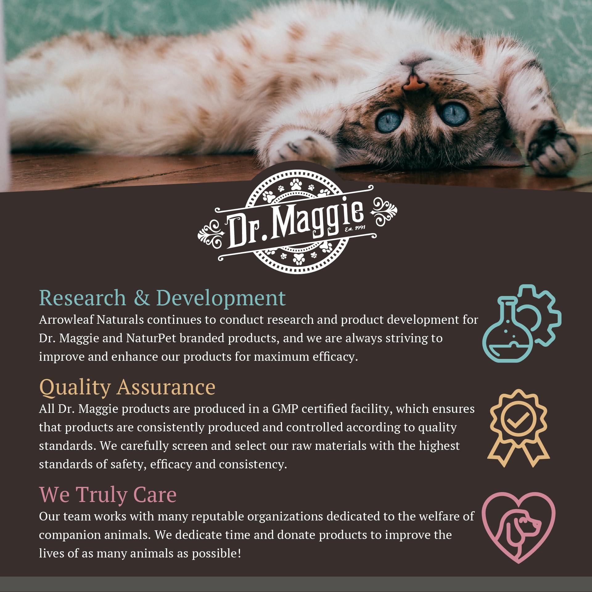 Dr. Maggie Skin and Coat | Omega 3 Supplement with Fish Oil, Flax, and Olive Oil | 480 ml