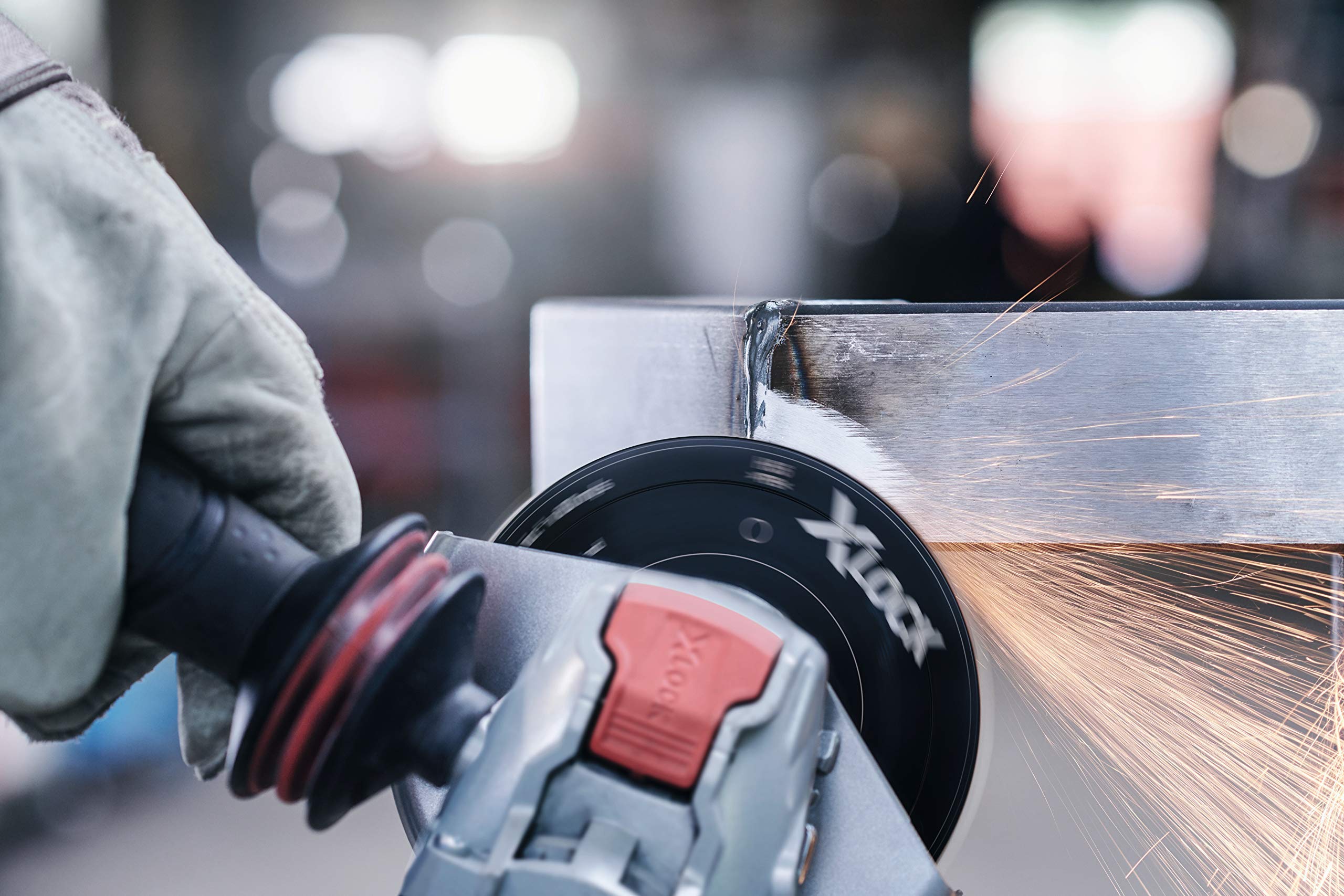 Bosch GWX18V-50PCN 18V X-LOCK EC Brushless Connected-Ready 4-1/2 In. – 5 In. Angle Grinder with No Lock-On Paddle Switch (Bare Tool) (Renewed)