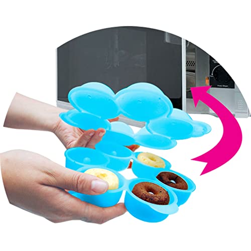 MI ALEGRIA MINI DONUTS FACTORY SET. MAKE AND DECORATE REAL MINI DONUTS. SET INCLUDES 11 PIECES