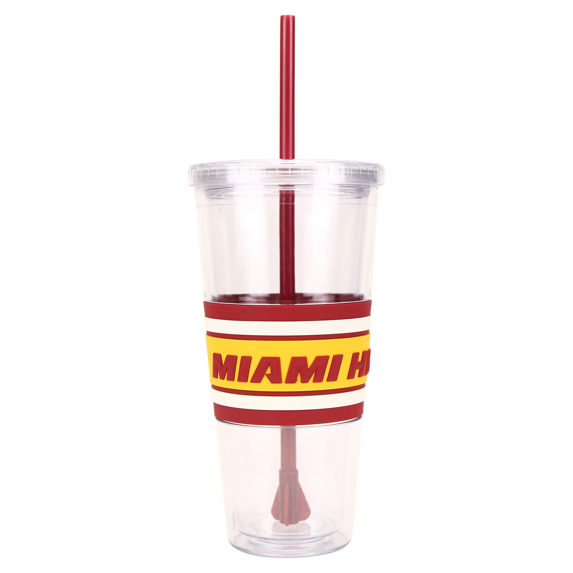 Boelter NBA Hype 22oz Large Tumbler with Straw 2-Pack (Miami Heat)