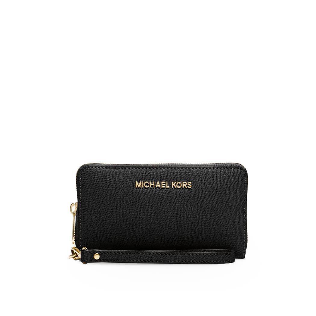 Michael Kors Jet Set Women's Travel Large Coin Wallet Wristlet (Pastel Pink)