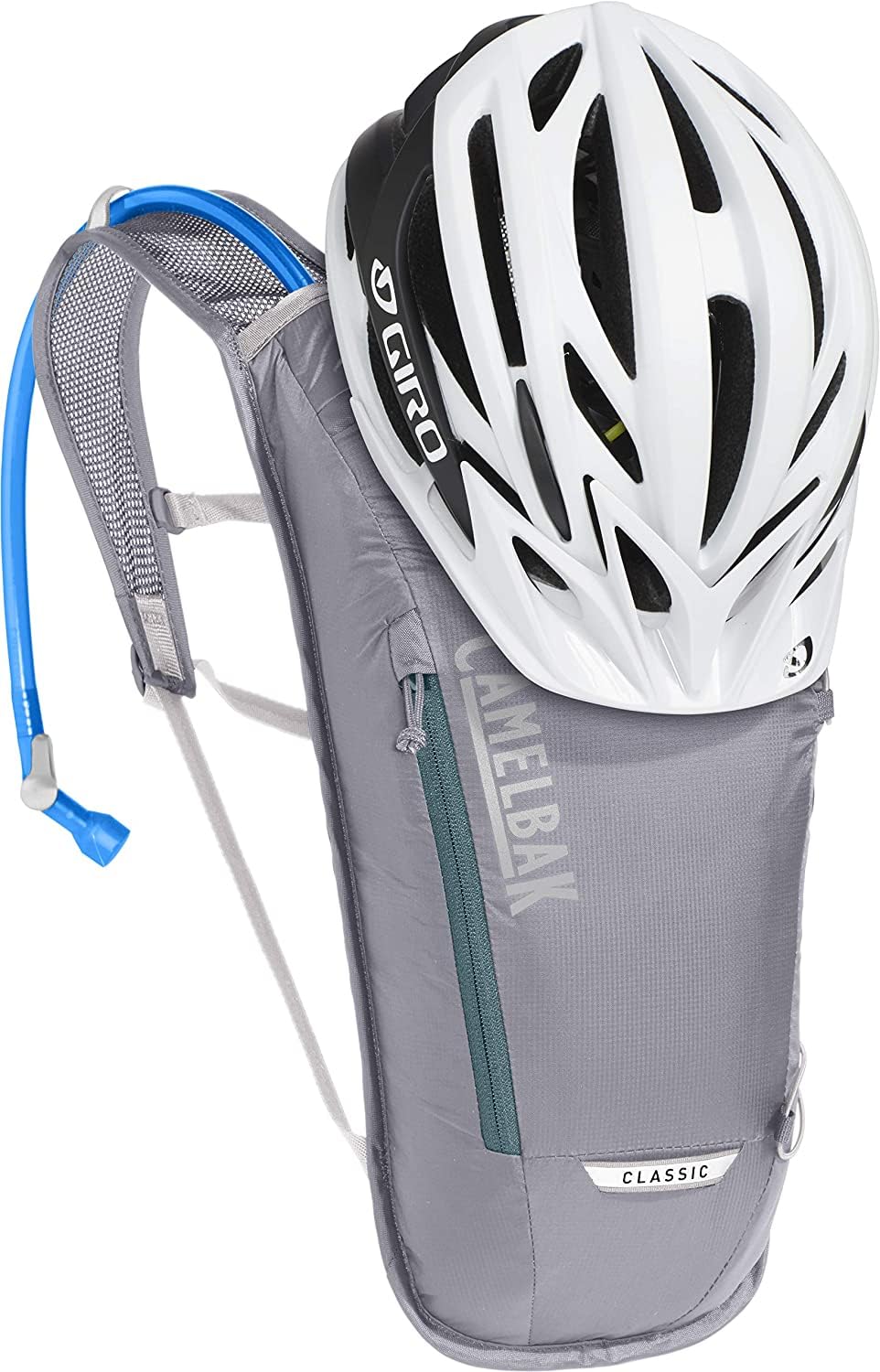 CamelBak Classic Light Bike Hydration Pack 70oz, Gunmetal/Hydro