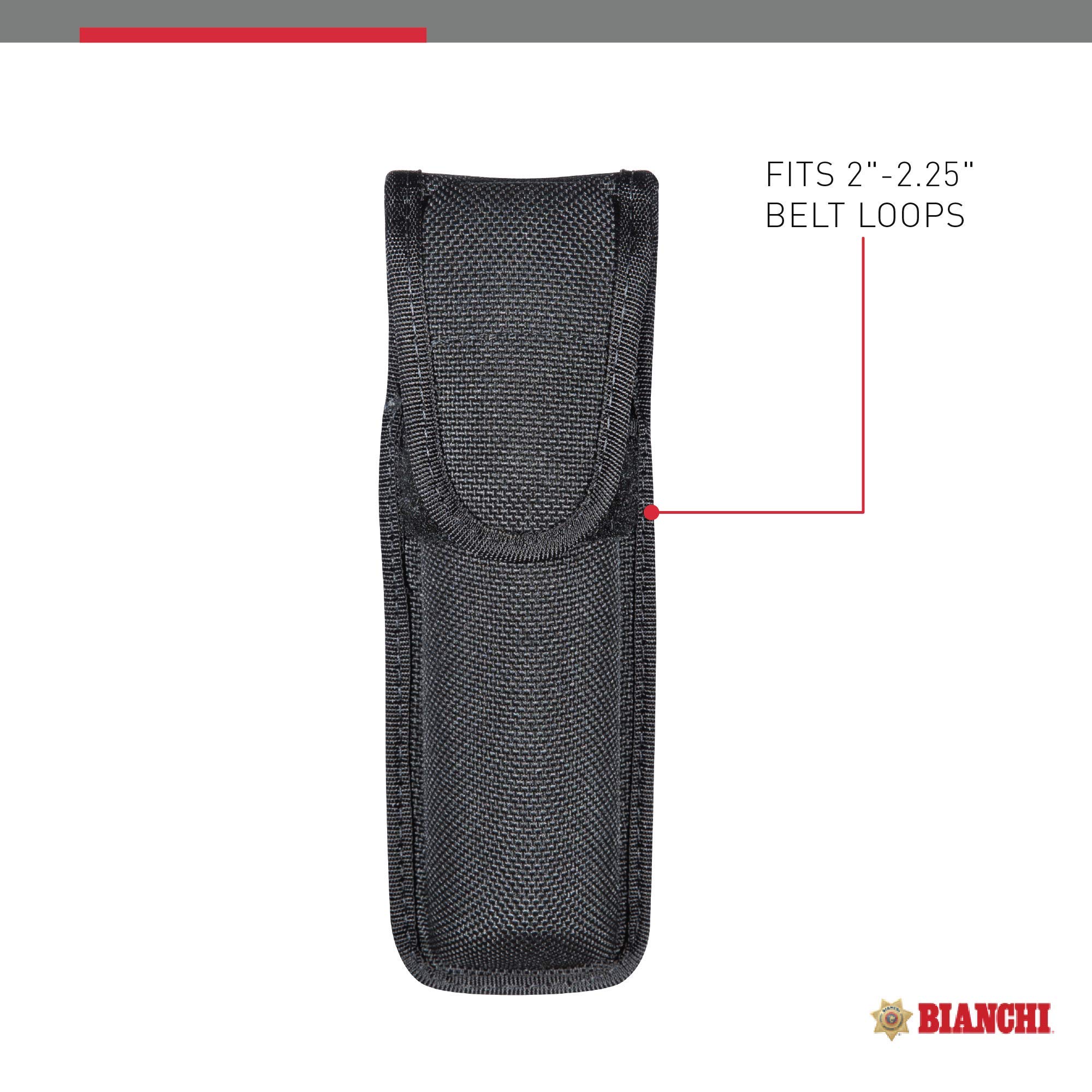 Bianchi Accumold 7307 Pepper OC Black Spray Pouch w/Velcro Closure (Large)