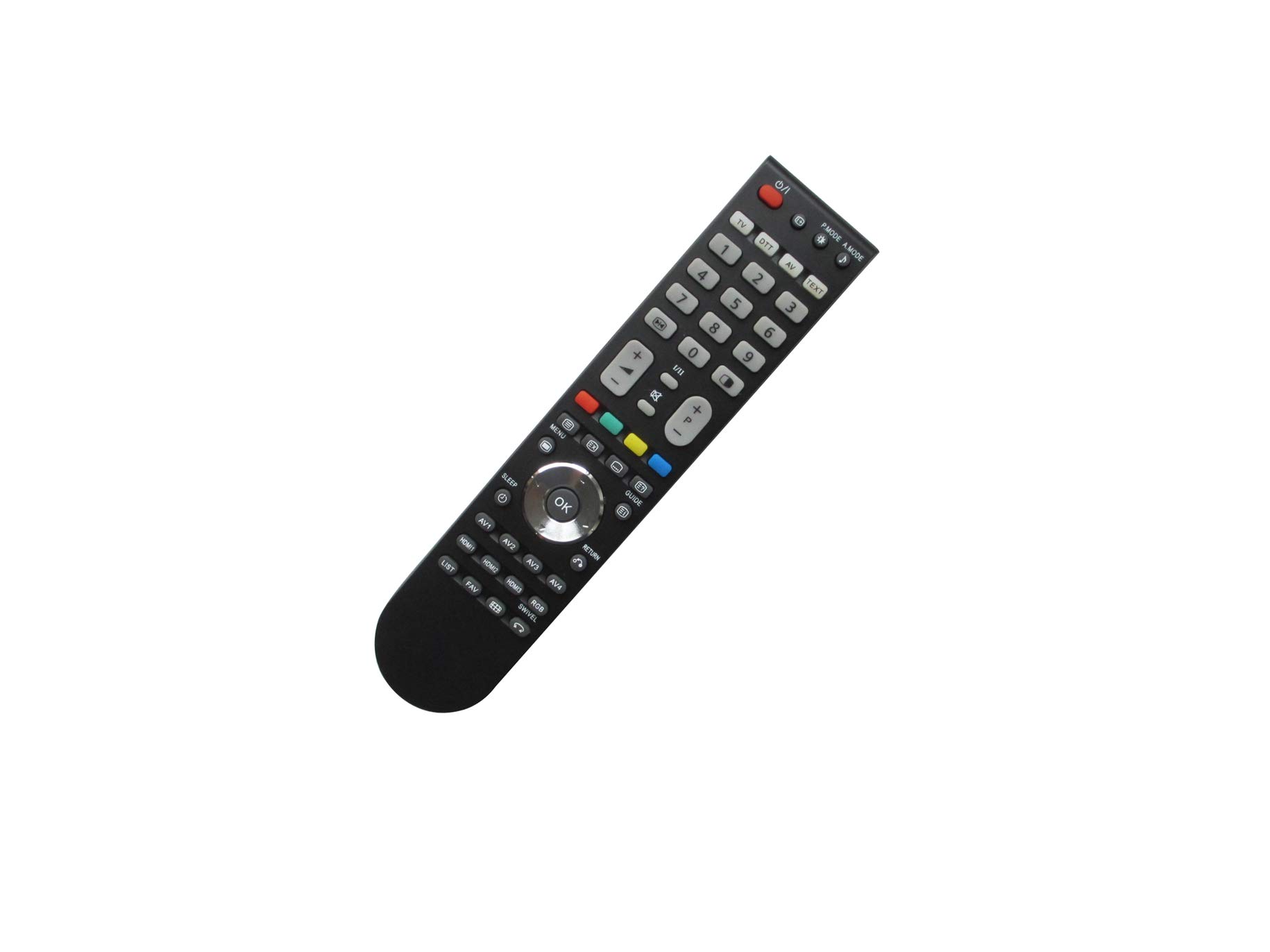 HCDZ Replacement Remote Control for Hitachi CLU-4373A L32A404 HL02403 L42S601 L47S601 P50S601 L42A404 LE55V707 LCD LED HDTV TV