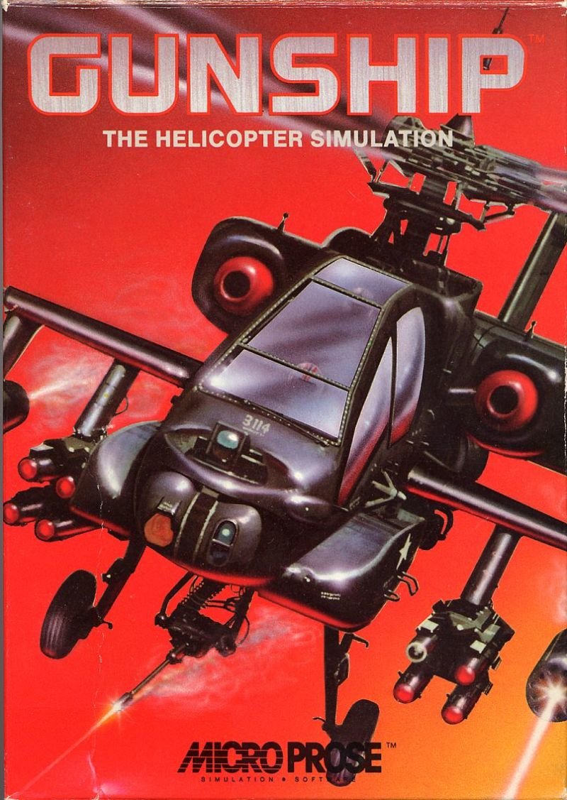 Gunship - Commodore 64