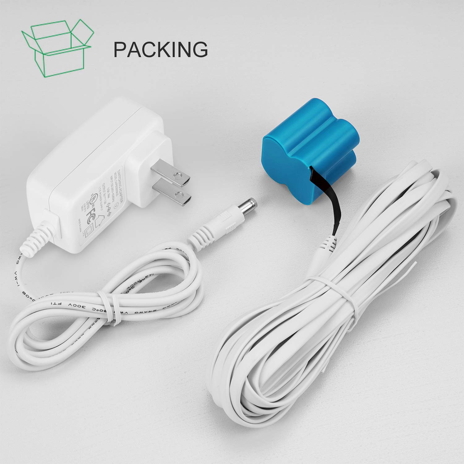 Power Adapter Compatible with Arlo (Replace CR123A), with 25Feet/7.5m Weatherproof Outdoor Cable Continuously Power Your Arlo Camera, Not Compatible with Alro Pro and Arlo 2